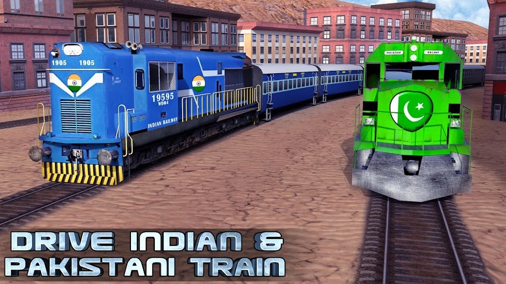 India VS Pakistan Train racing game APK for Android - Download