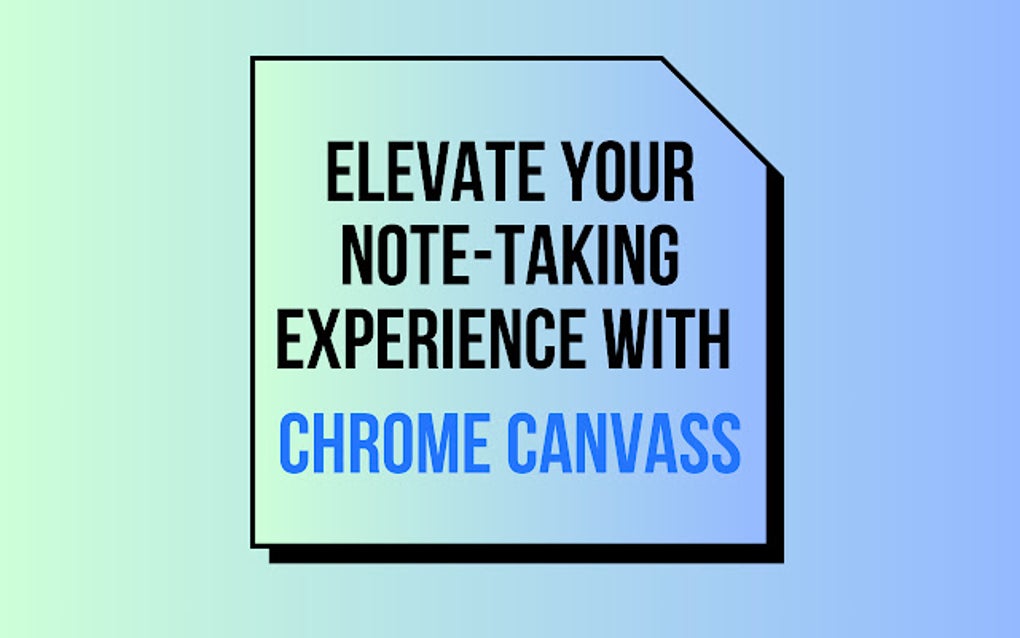 Chrome Canvass para Google Chrome - Extensión Descargar