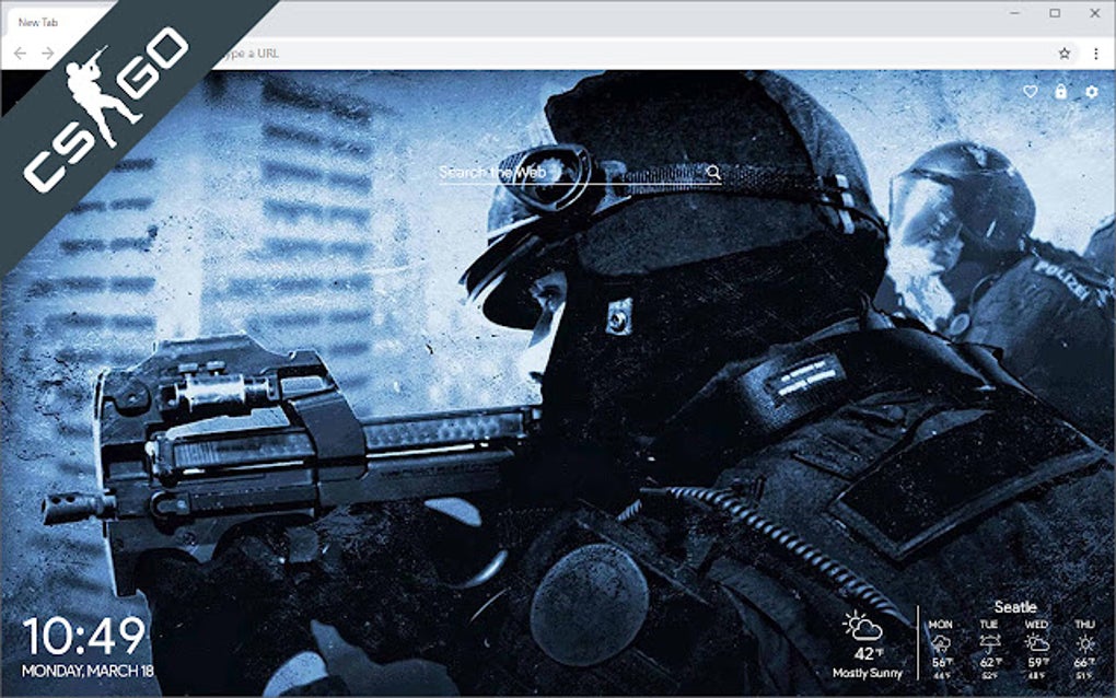 Counter-Strike HD Wallpapers for Google Chrome - Extension Download