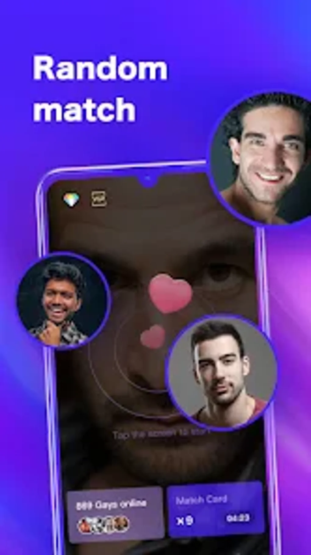 Bara - Video chat with guys for Android - Download