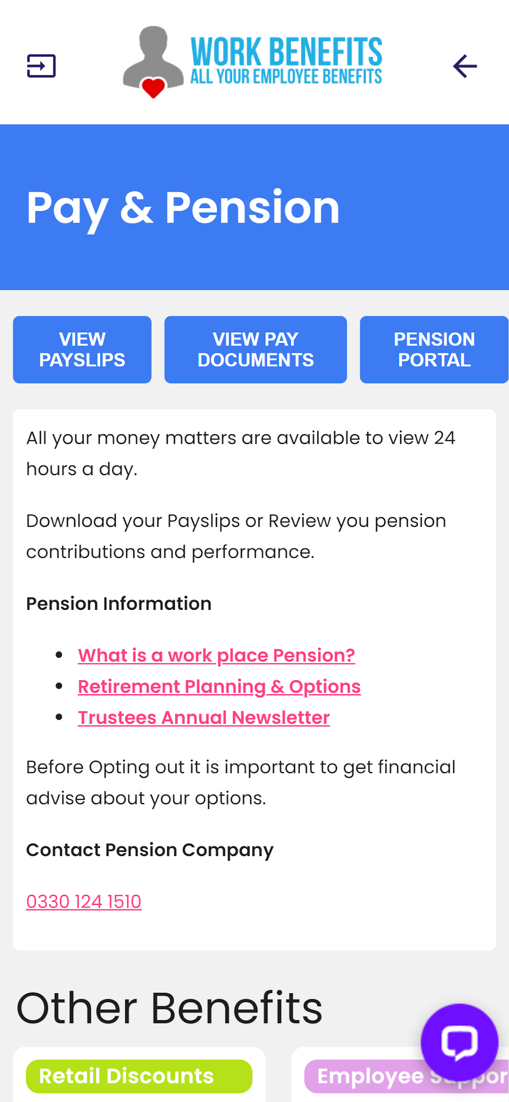 Work Benefits for Android - Download
