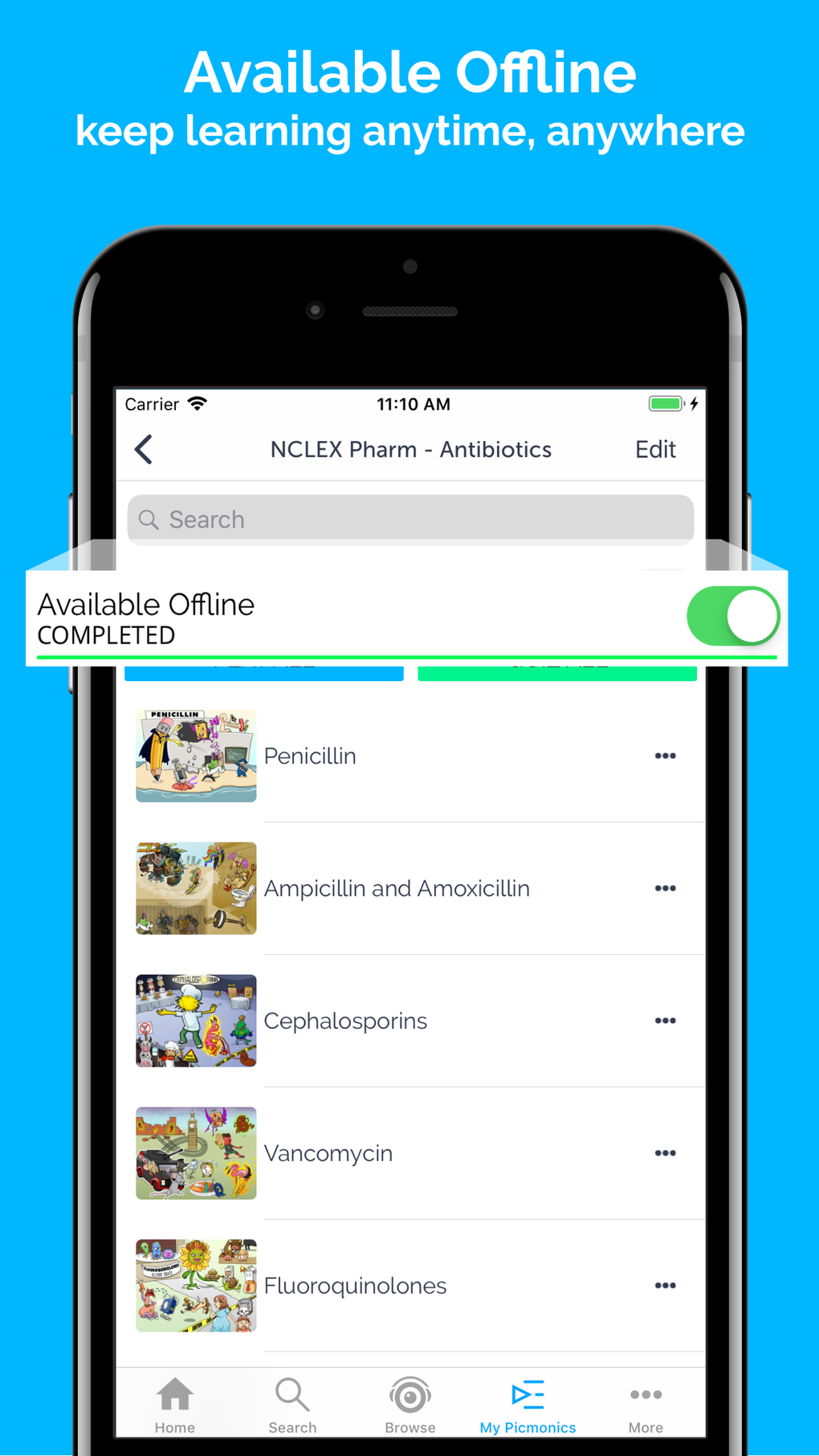 Picmonic Nursing: NCLEX-RN NP for iPhone - Download