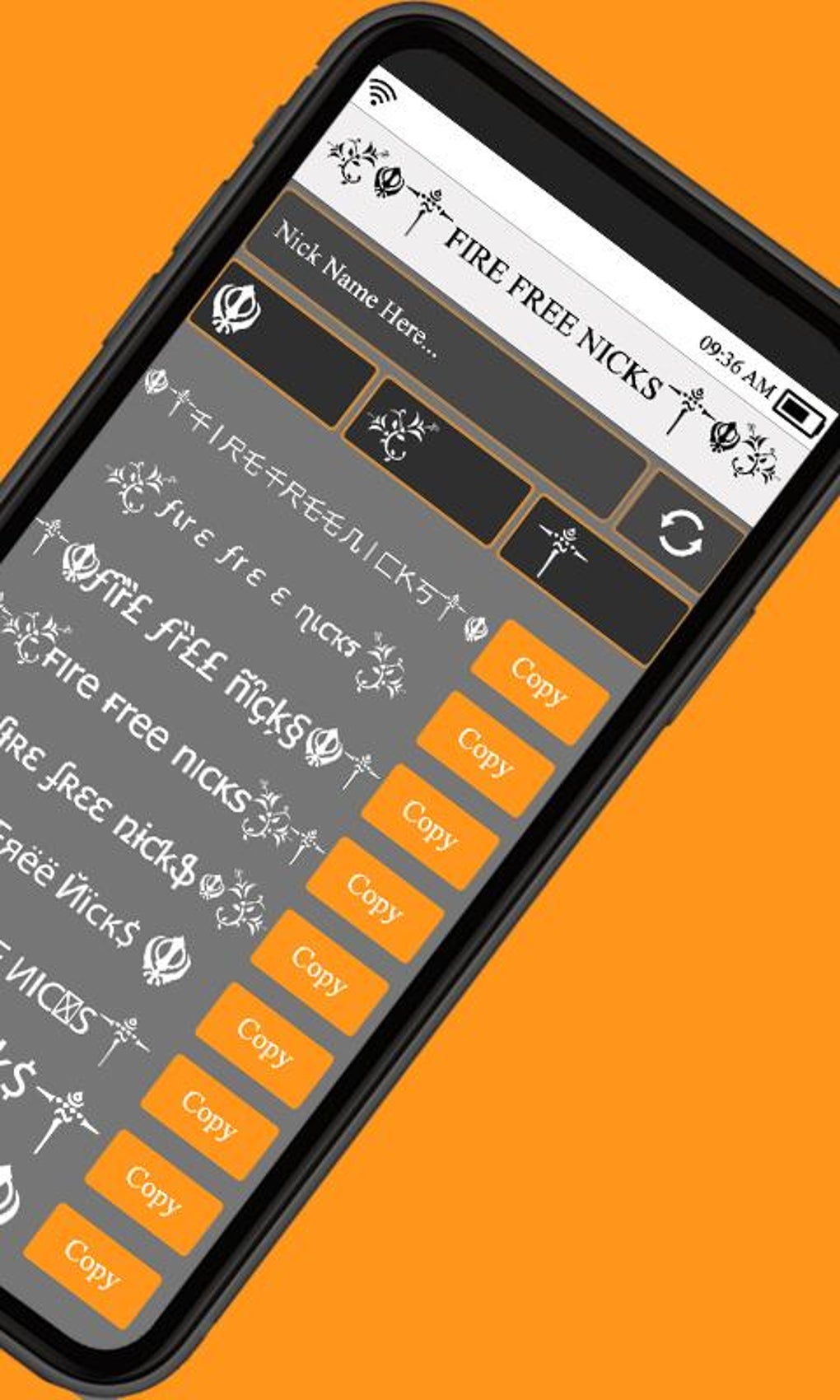 Fire Free Name Creator Nickname Generator APK Para Android Download