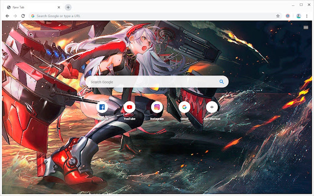 Azur Lane Wallpapers New Tab for Google Chrome - Extension Download
