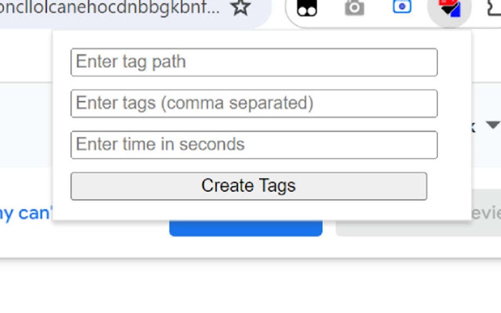 Multitag Creator para Google Chrome - Extensión Descargar