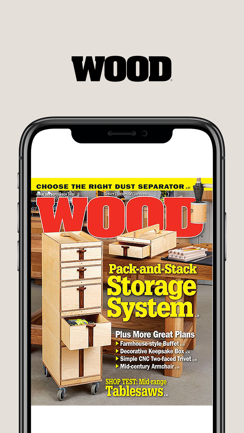 Wood Magazine for iPhone - Download