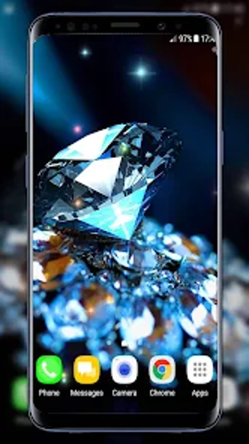 Diamonds Live Wallpaper for Android - Download