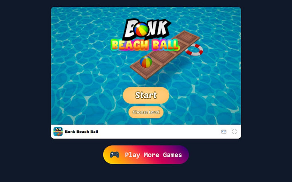 Bonk Beach Ball Game - Navigate Challenging 3D Beach Levels! Google ...
