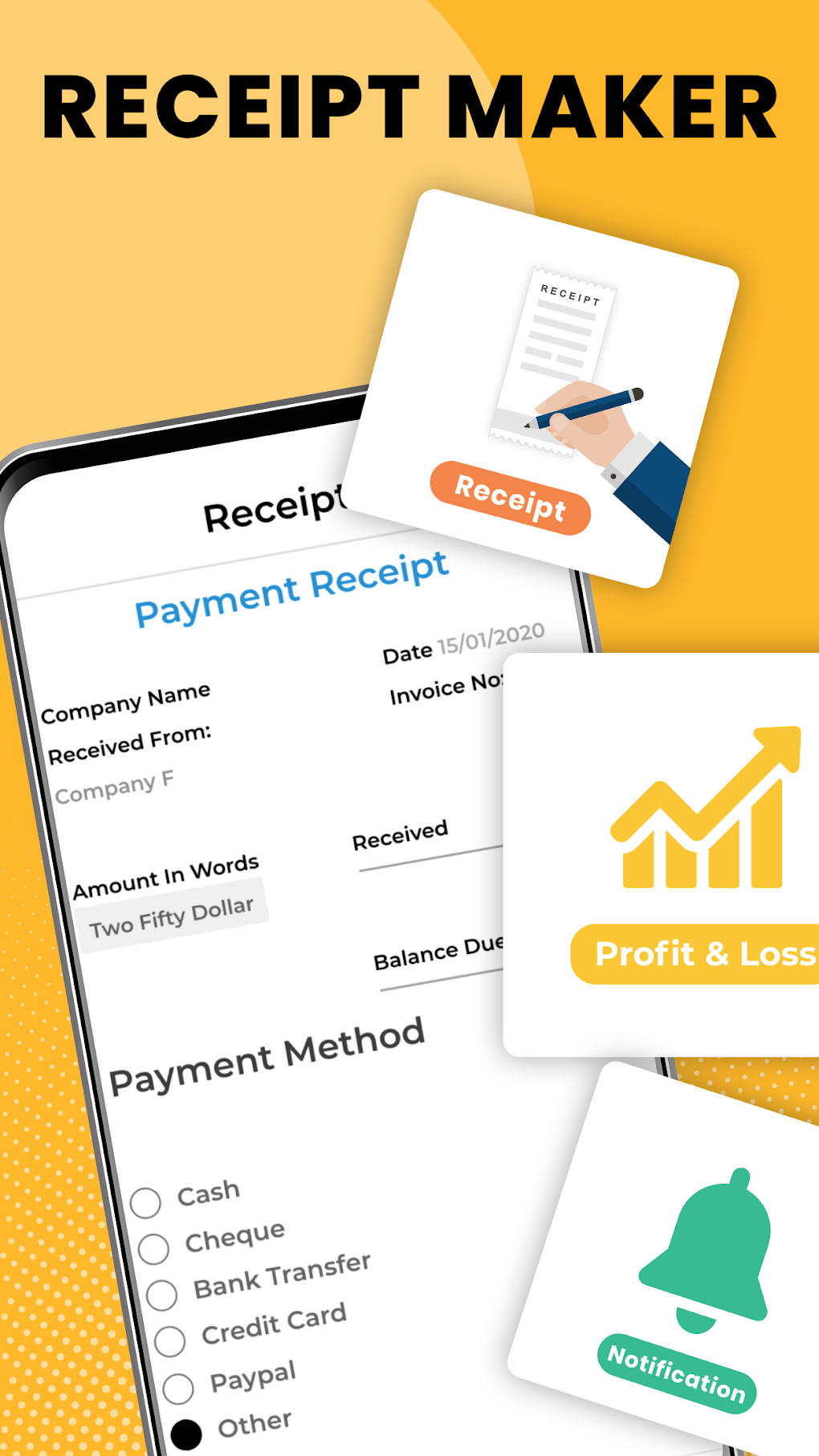 Invoice Maker - Receipt Billing app para Android - Descargar