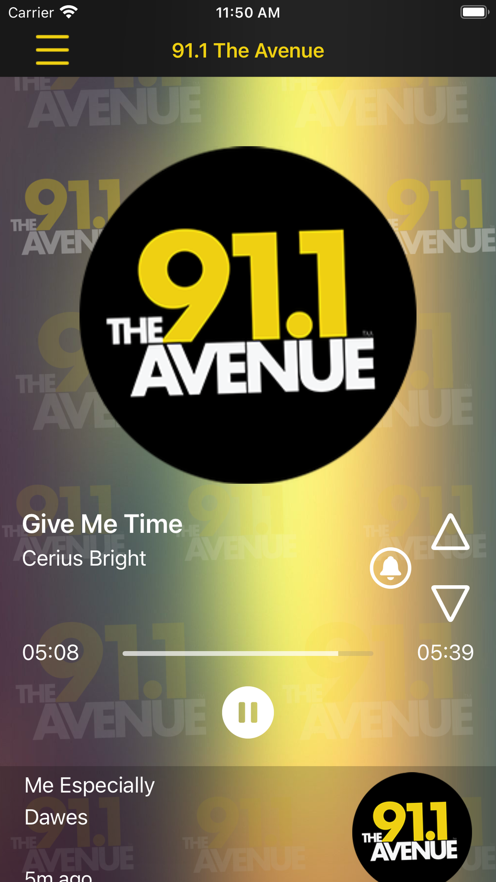 91.1 The Avenue para iPhone - Descargar