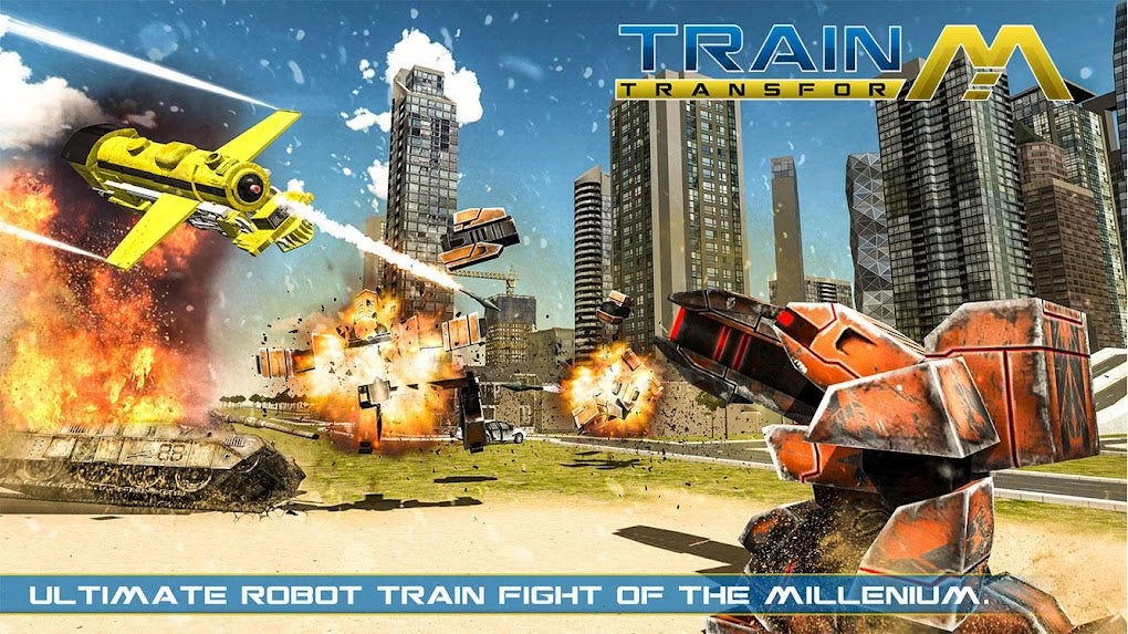 Train Robot Transformation War APK for Android - Download