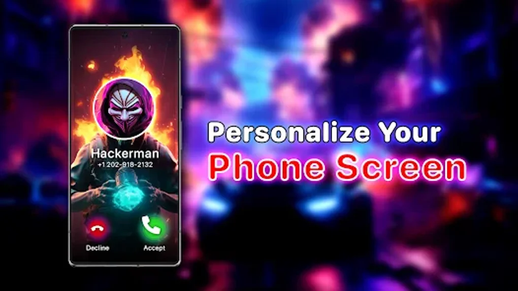 Call Screen: Color Phone Theme per Android - Download