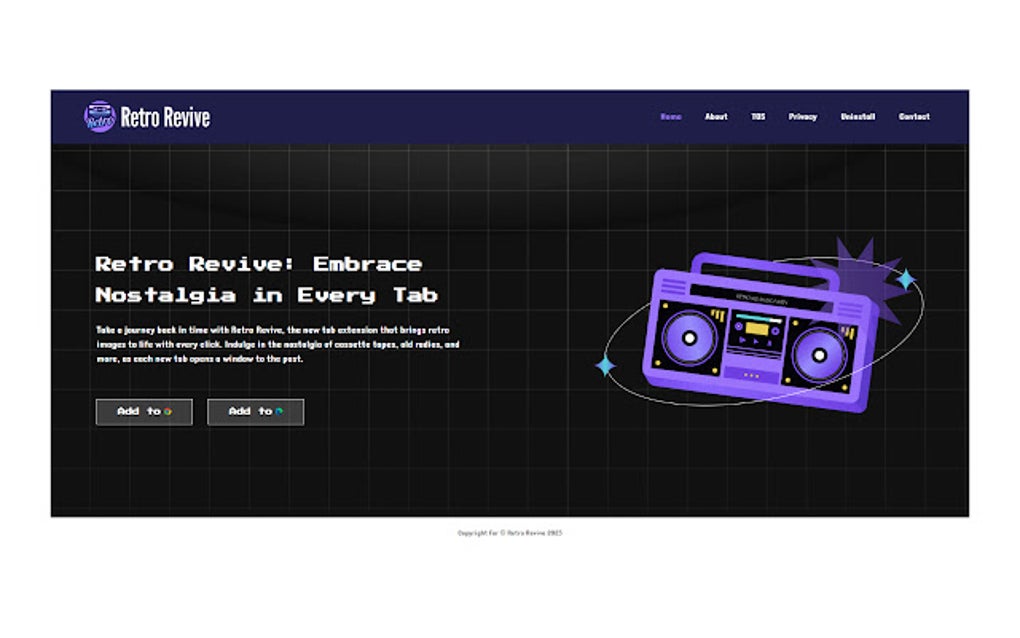 Retro Revive Google Chrome için - Eklenti İndir