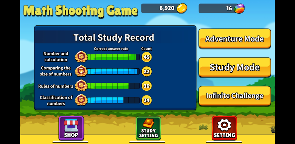 Math Shooting Game APK para Android - Descargar