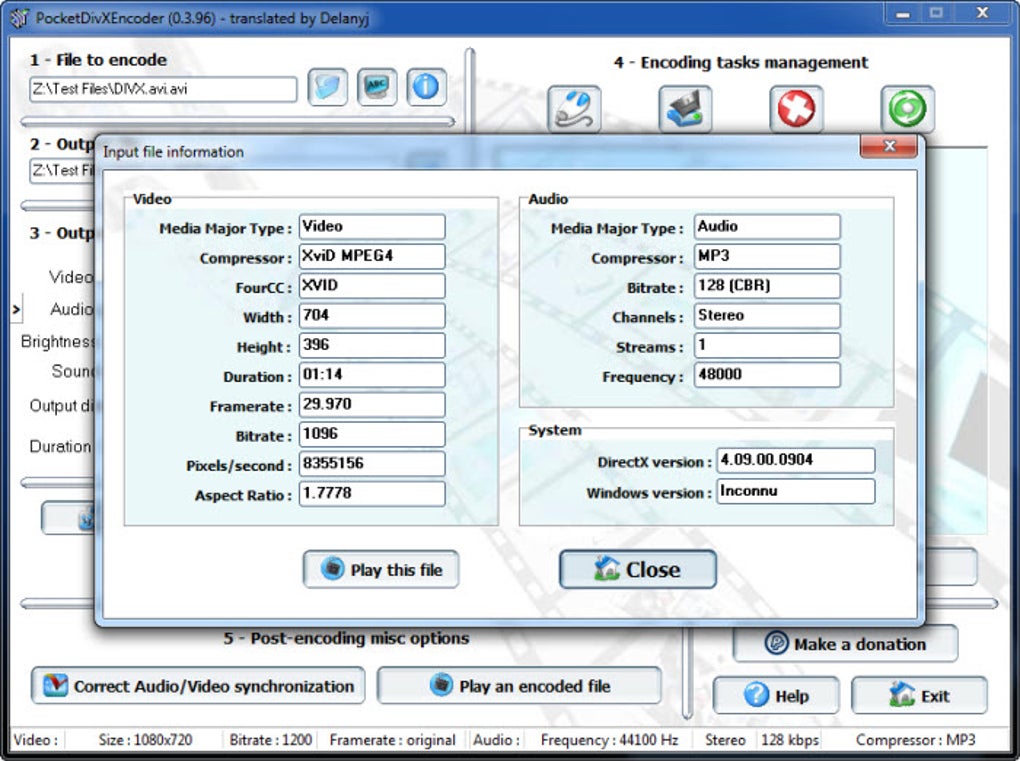 PocketDivXEncoder - Descargar