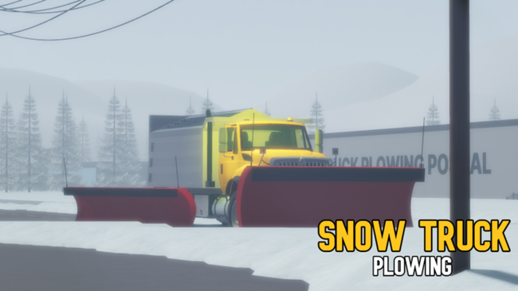 Snow Truck Plowing ROBLOX 용 - 게임 다운로드