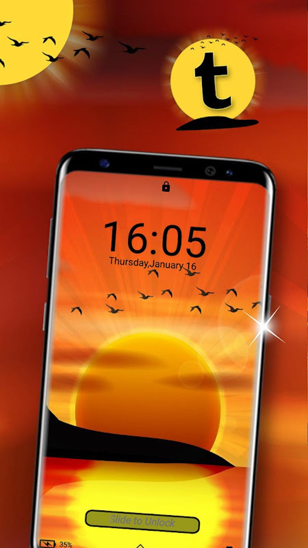 Sunset Launcher Theme APK for Android - Download