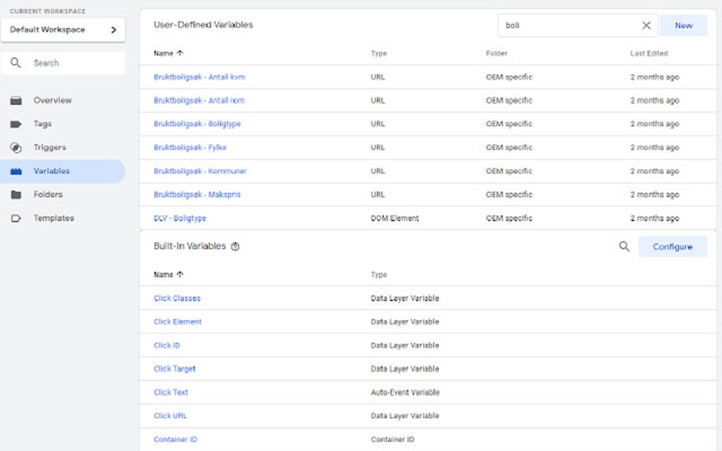 GTM variables move for Google Chrome - Extension Download