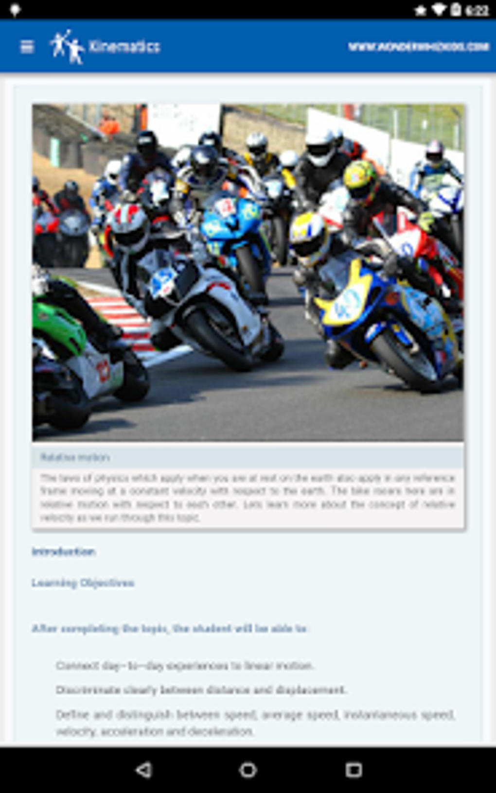 Kinematics for Android - Download