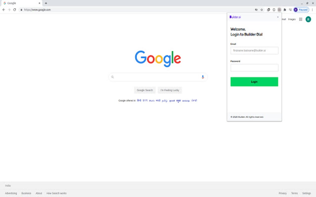 Builder Dial for Google Chrome - Extension Download