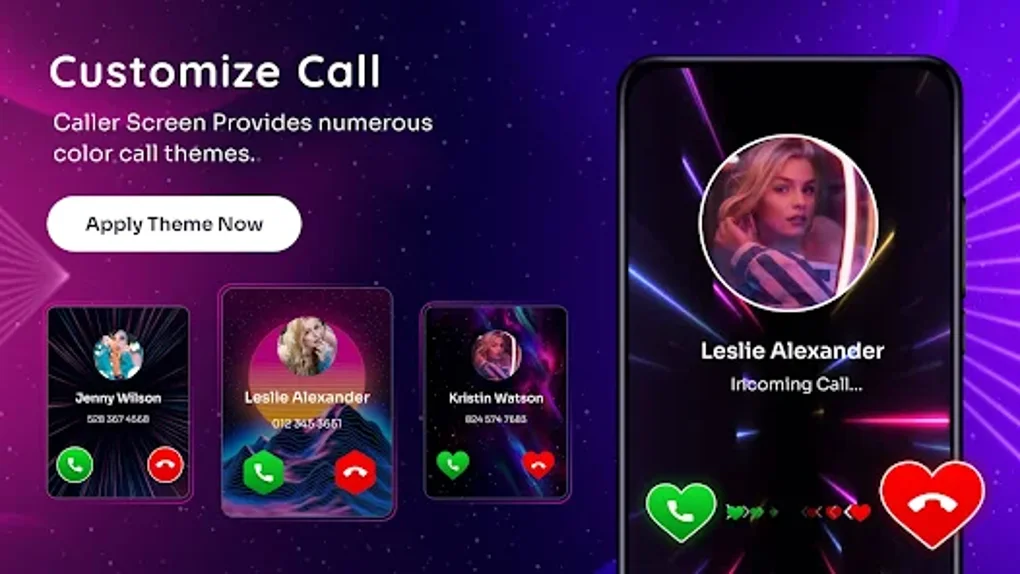 Color Call Screen Call Themes für Android - Download