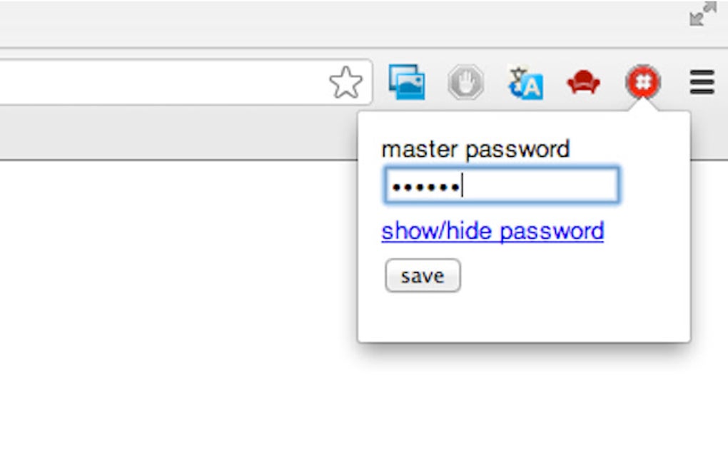 Pwd# for Google Chrome - Extension Download