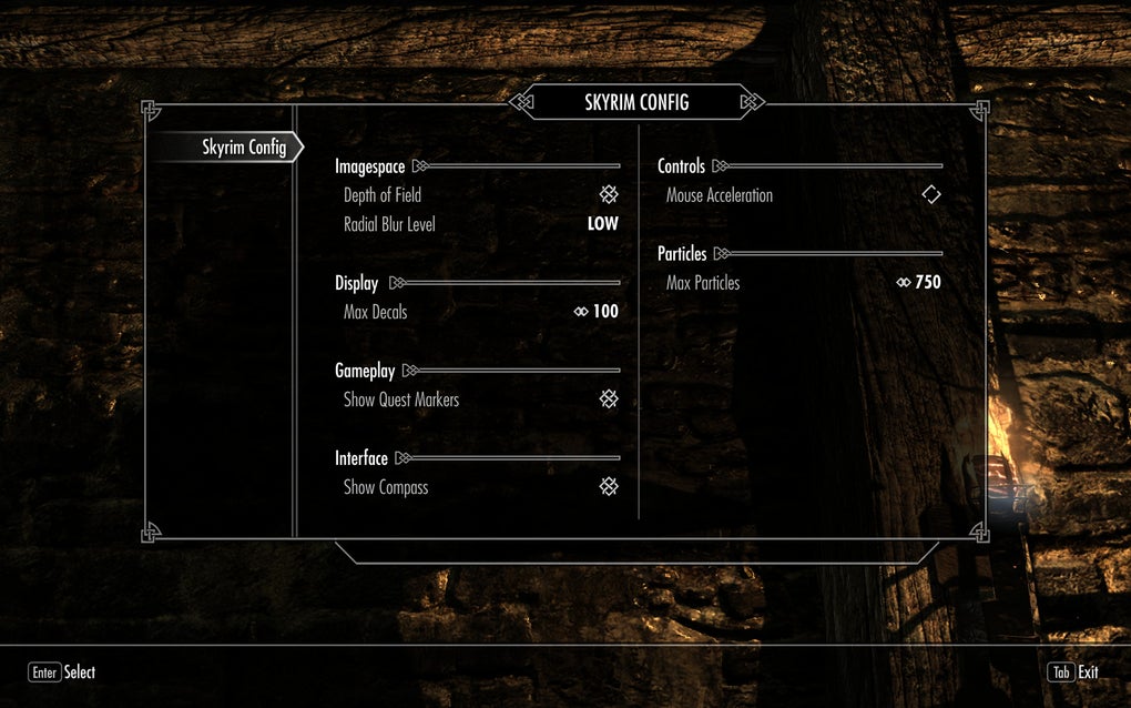 Skyrim Configuration Menu Mod Download Skyrim Configuration Menu Mod Download