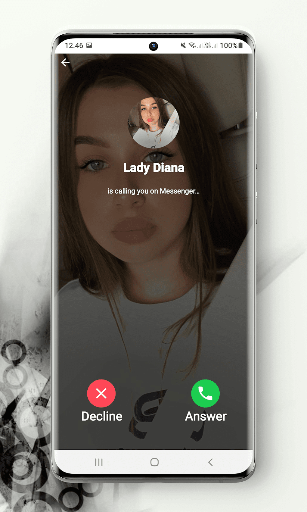 Lady Diana Video Call You for Android - Download