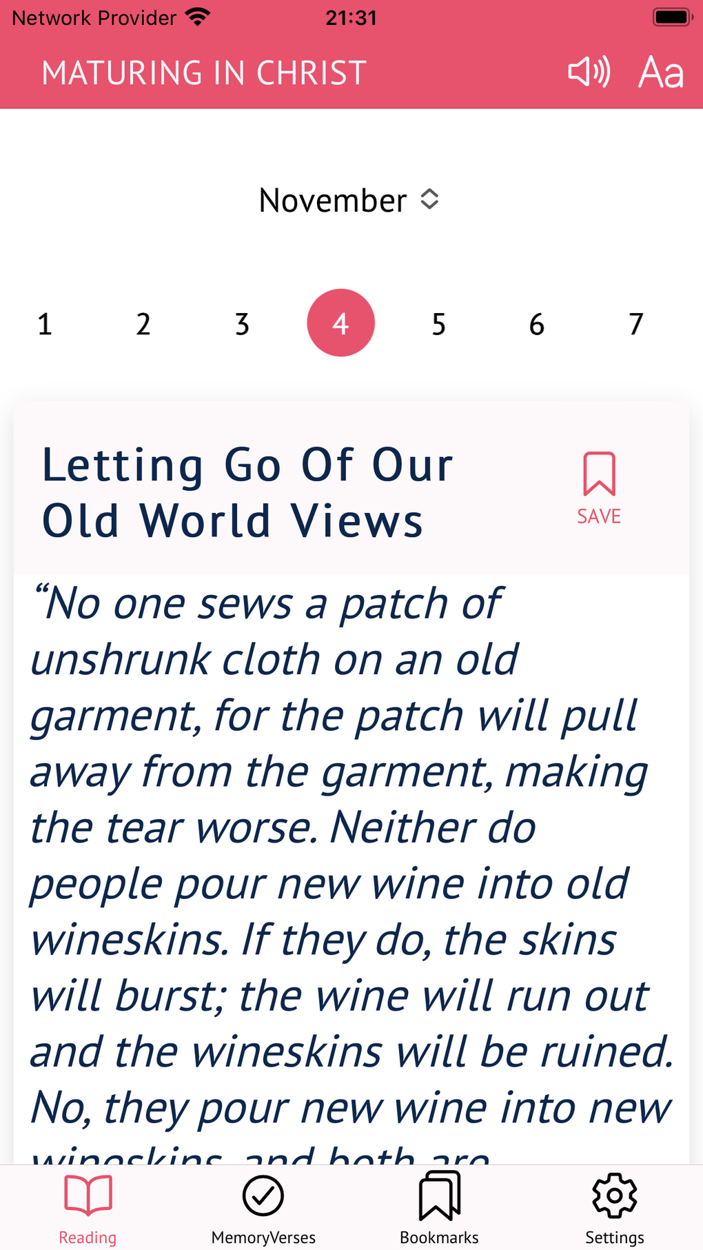 Four Minute Bible Study for iPhone - Download