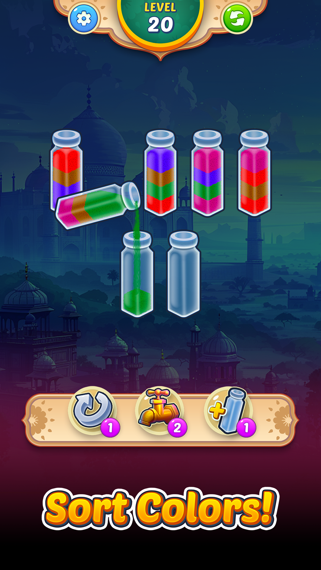 Sort Spices: Color Puzzle Game for iPhone - Download