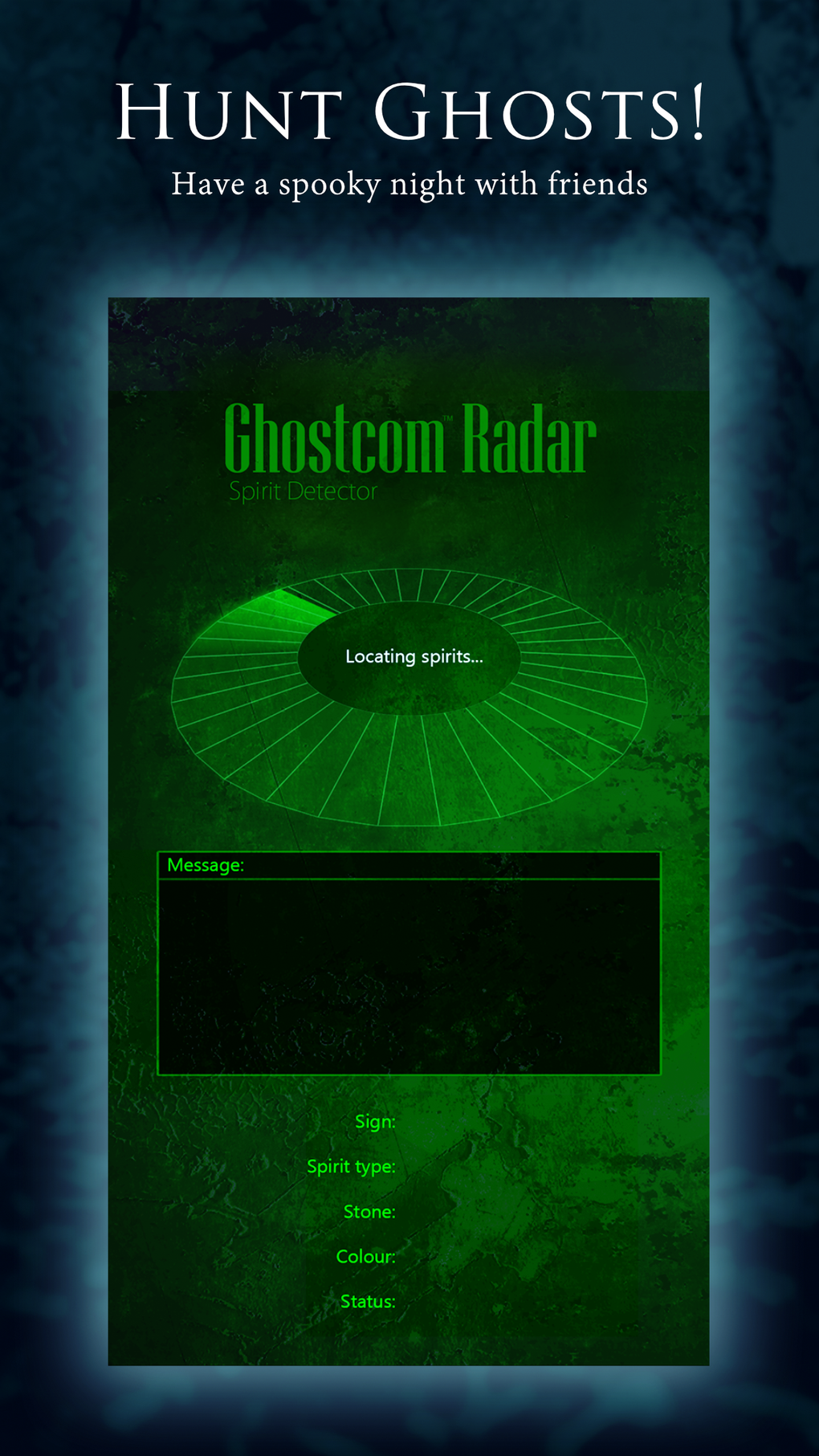 Ghostcom Radar Spirit Detector for iPhone - Download