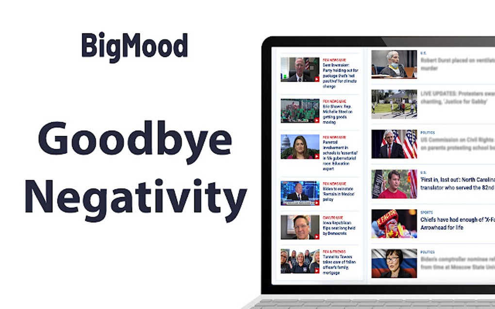 BigMood - The First Negativity Blocker for Google Chrome - Extension Download