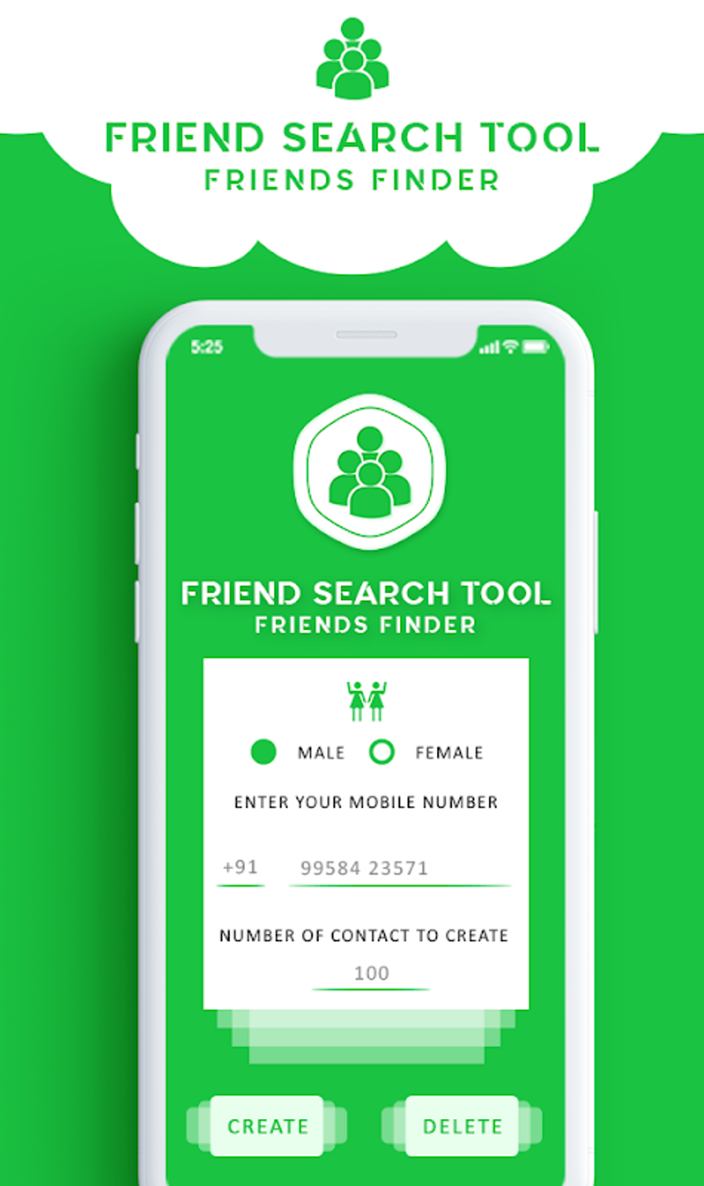 Friend search tool Simulator - Direct Chat 2021 para Android - Descargar