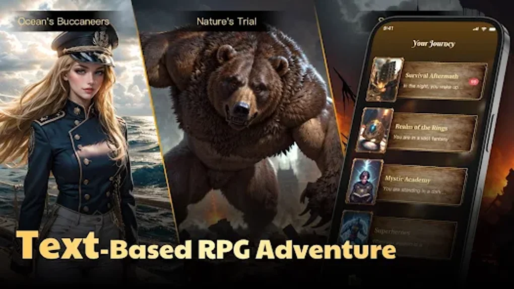 Aiventure - AI Chat RPG Game สำหรับ Android - ดาวน์โหลด