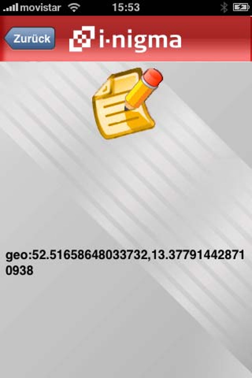 i-nigma QR Code, Data Matrix and 1D barcode reader für iPhone - Download