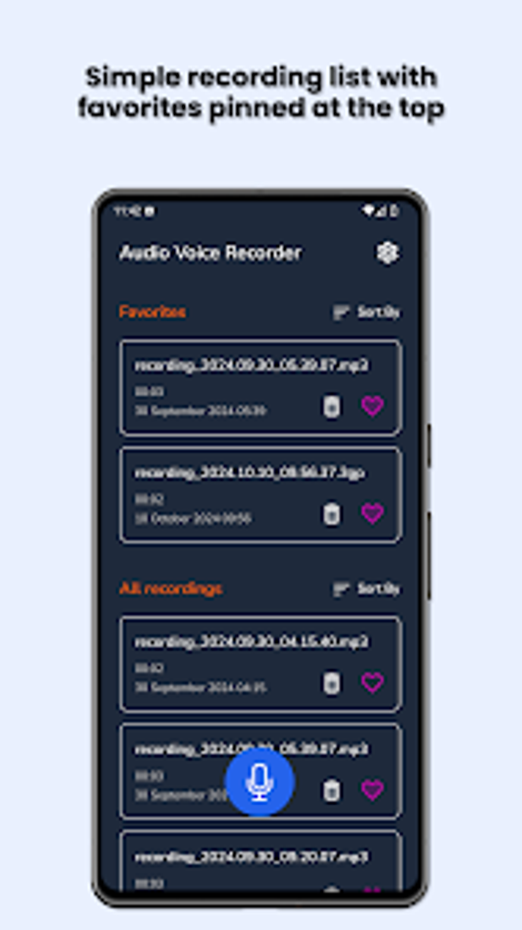 Voice Recorder AI Transcriber สำหรับ Android - ดาวน์โหลด