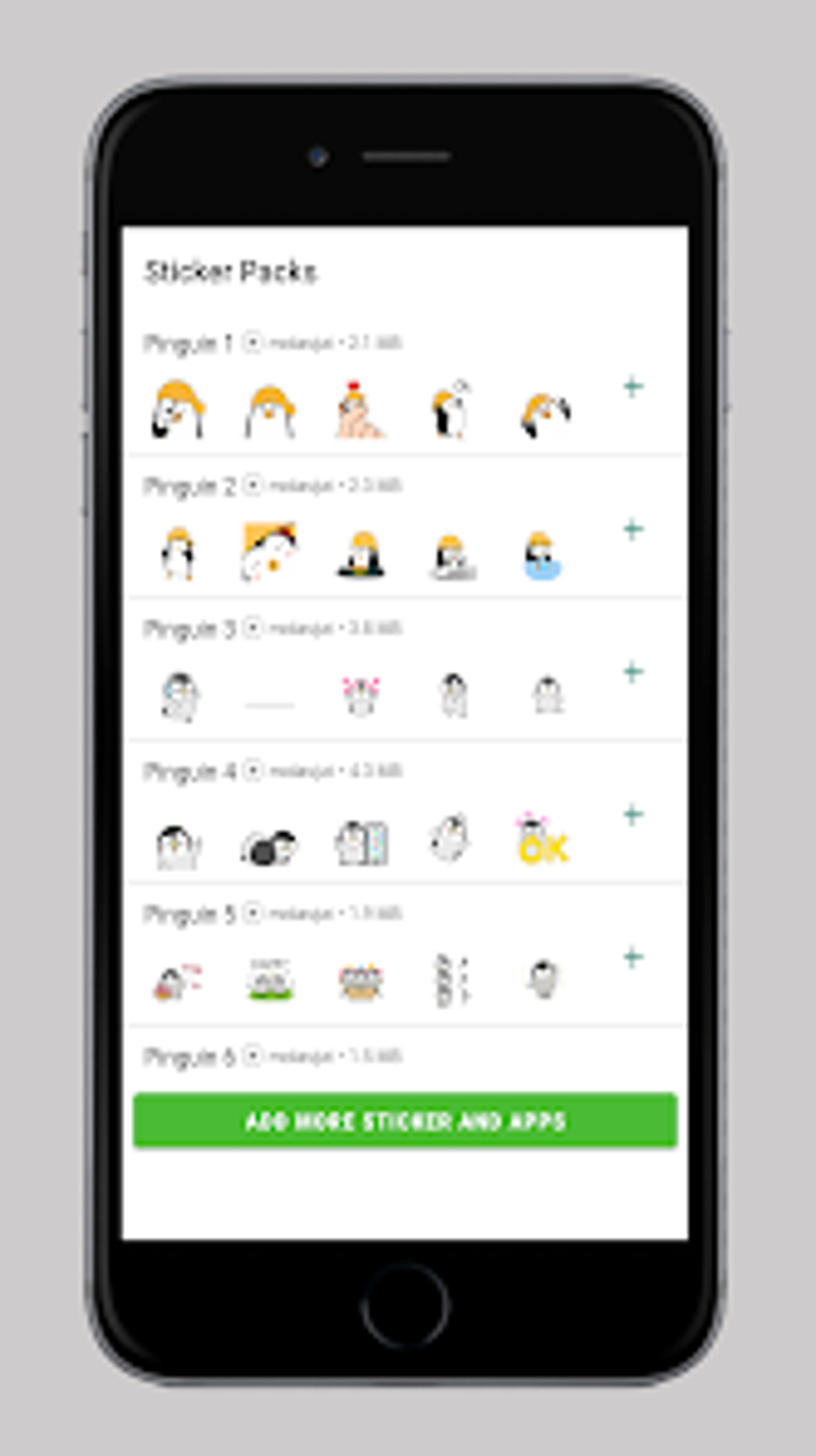 Cute Pinguin WAStickerApps for Android - Download