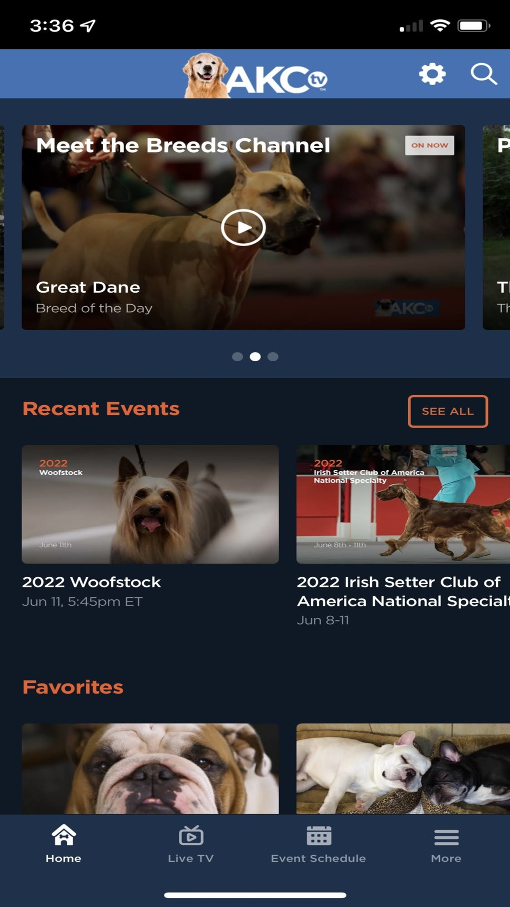 AKC.TV para iPhone - Descargar