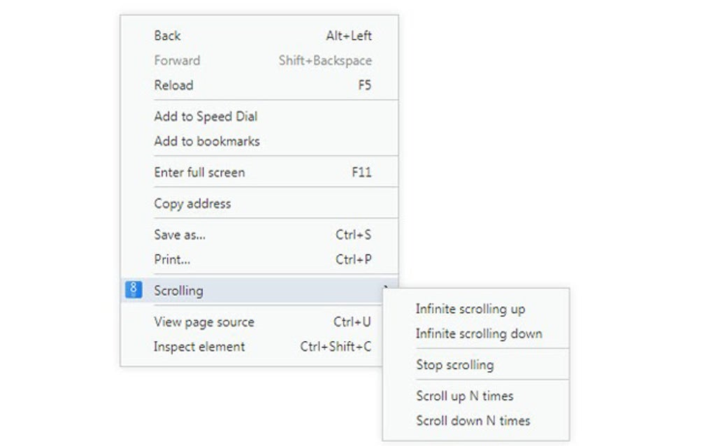Scroll it! for Google Chrome - Extension Download