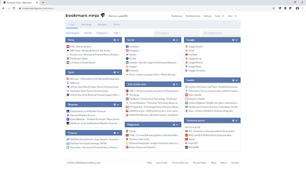 Bookmark Ninja - Bookmark All Tabs for Google Chrome - Extension Download