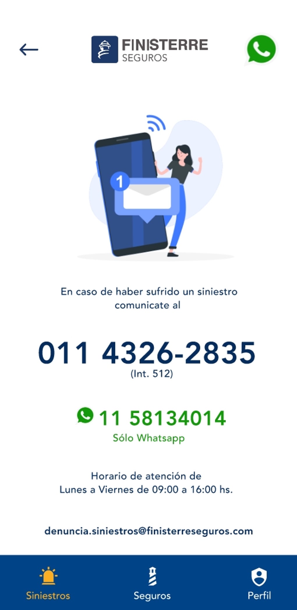 Finisterre Seguros para Android - Descargar