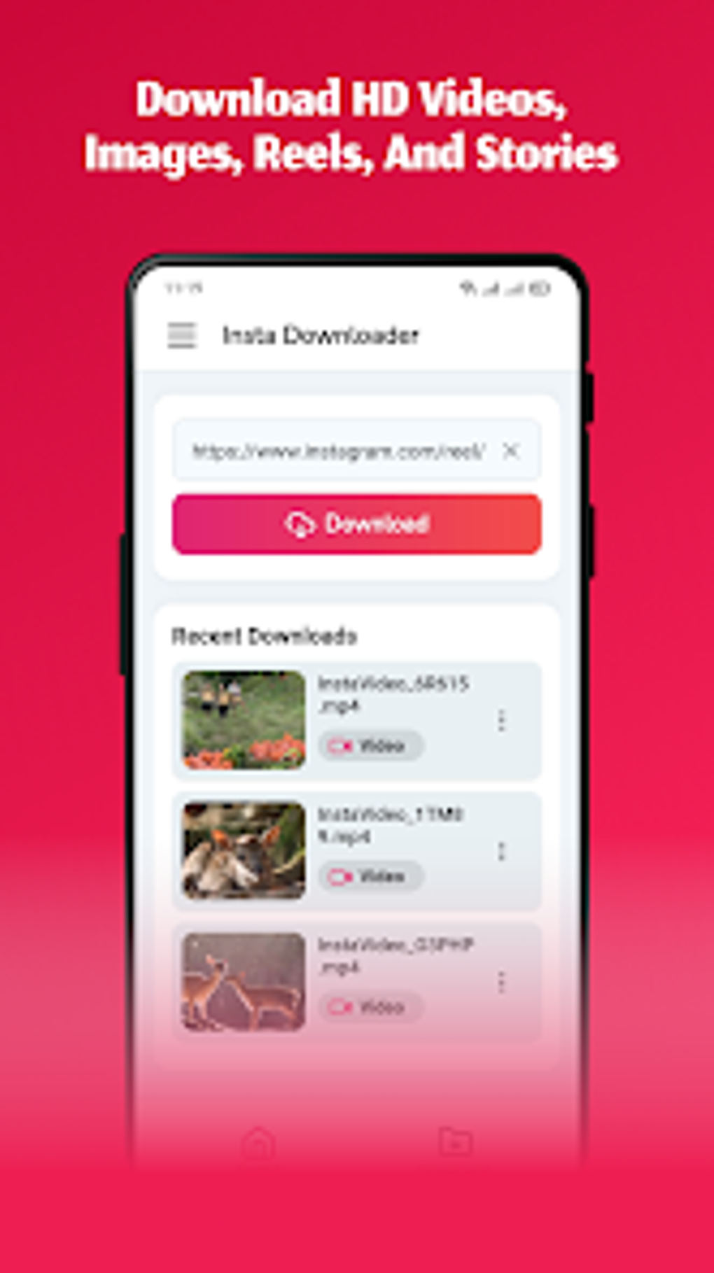 Insta Video Downloader für Android - Download