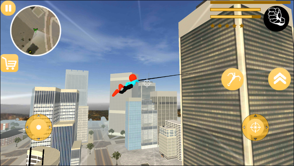 US Spider Police Stickman Rope Hero Strange Vegas APK for Android ...