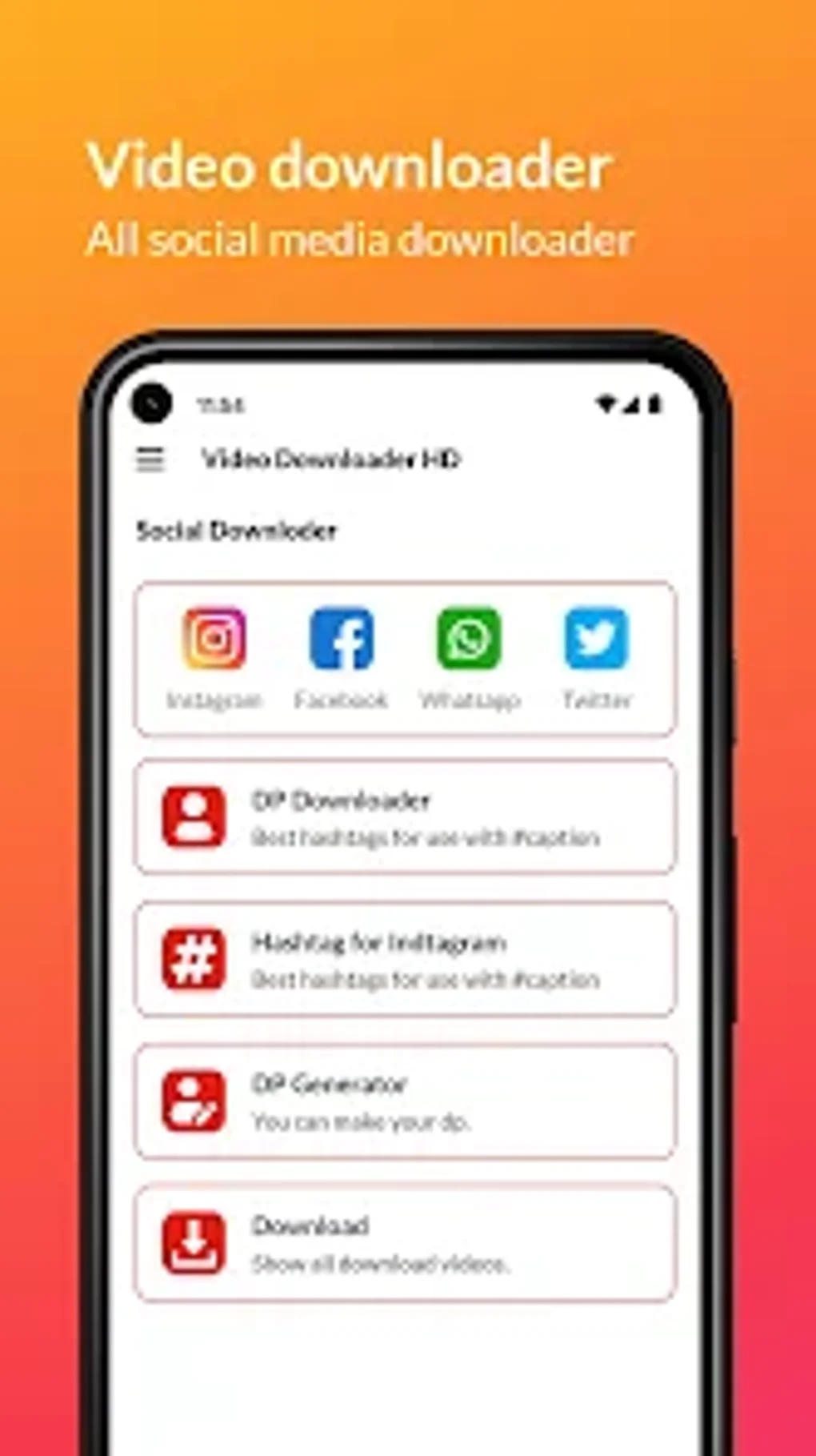 Video Downloader HD para Android - Descargar