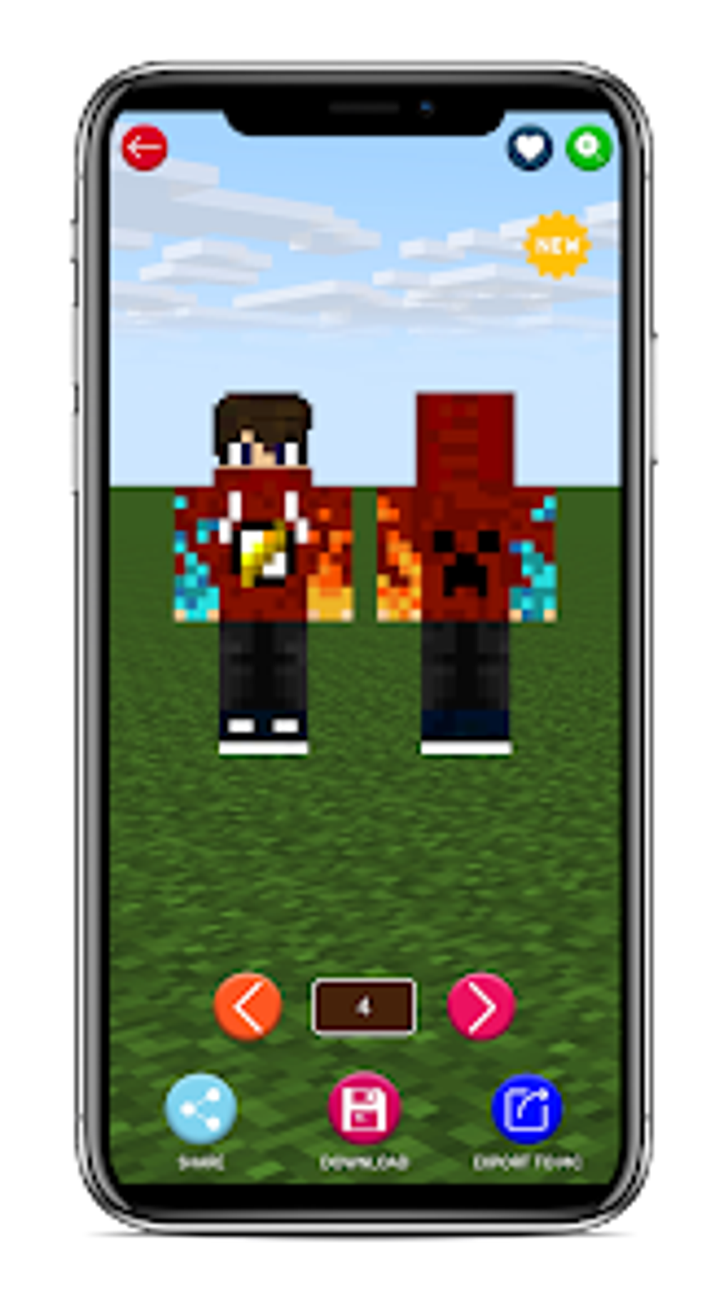 Boys Skins for Minecraft PE per Android - Download