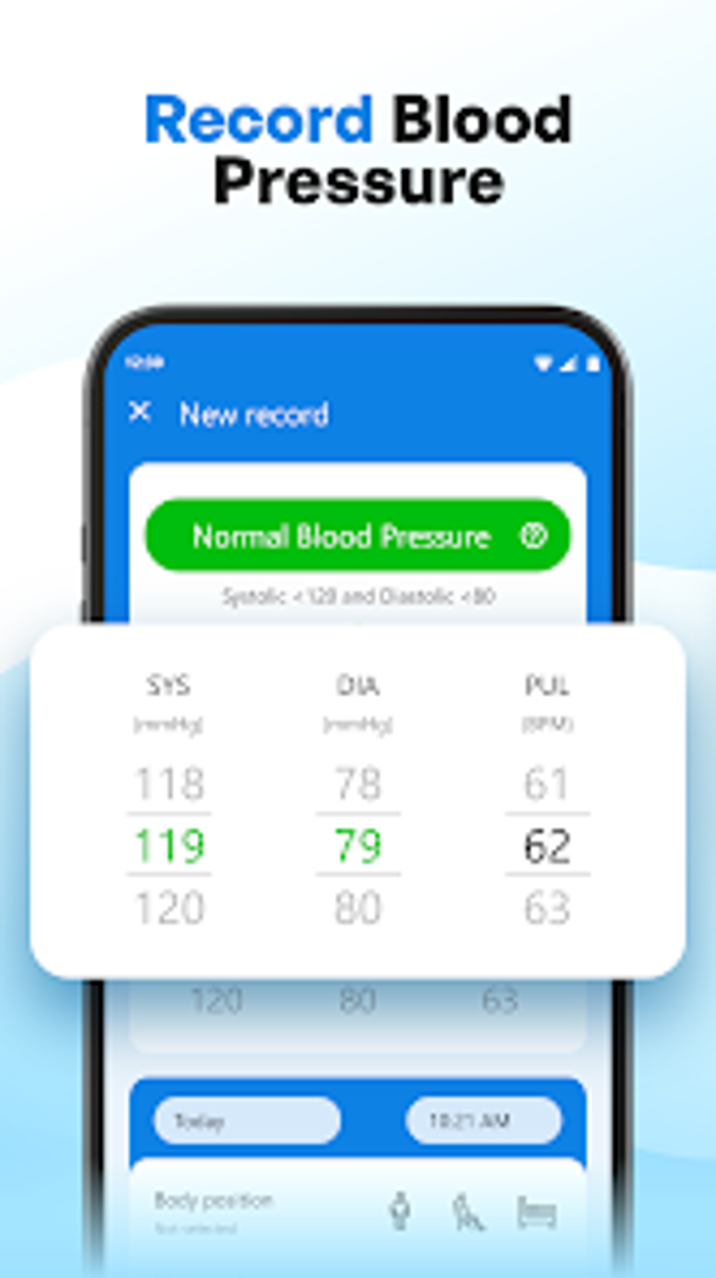 Blood Pressure App Tracker สำหรับ Android - ดาวน์โหลด