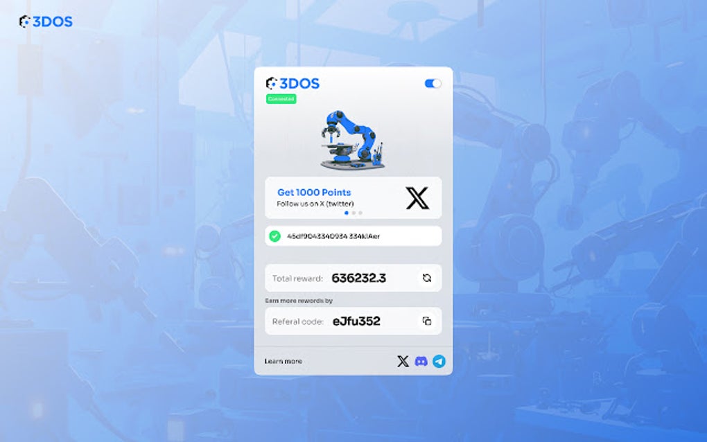 3DOS Network for Google Chrome - Extension Download