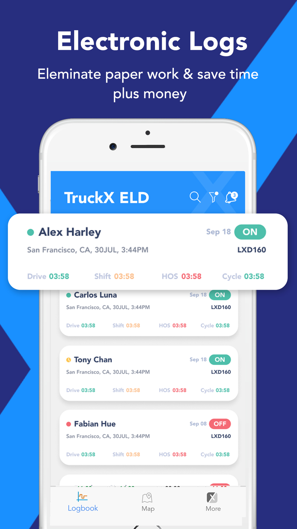 iPhone 용 TruckX Fleet - 다운로드