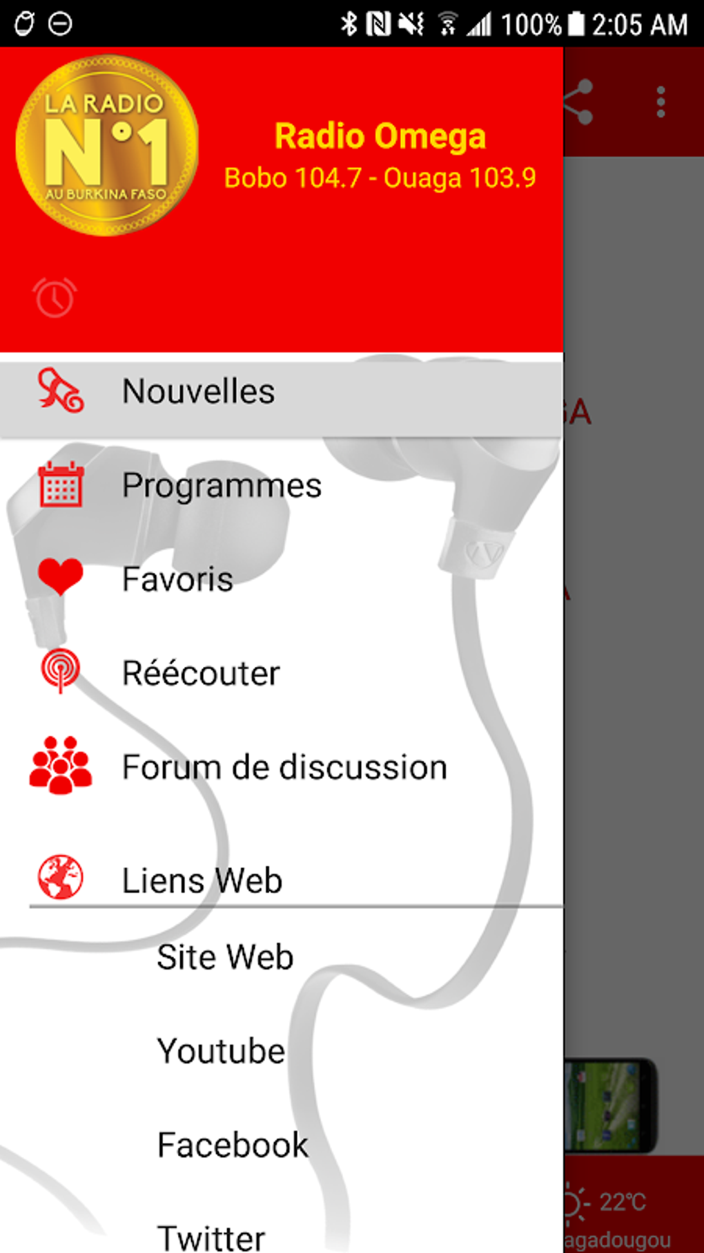 Radio Omega (Officielle) APK para Android - Descargar