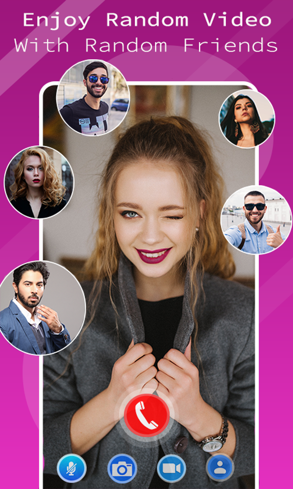 Random Video Call Chat - Connect New People for Android - Download